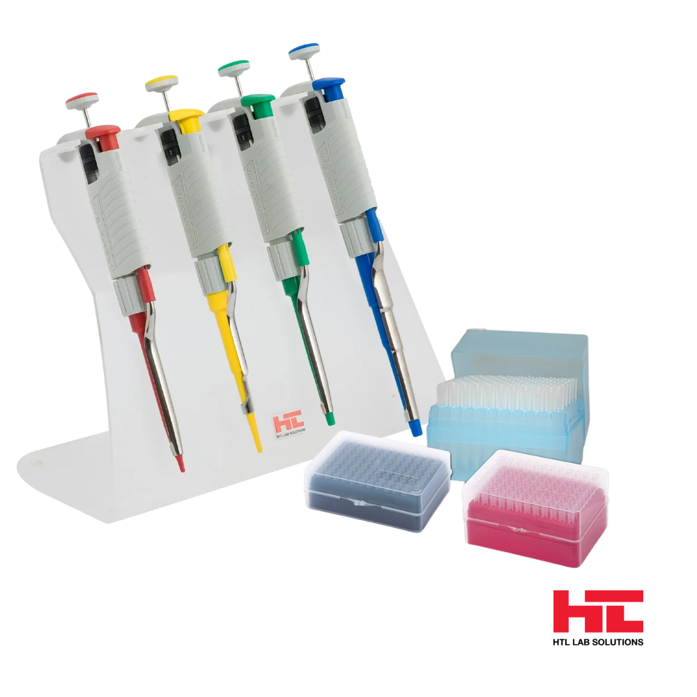 Pack Micropipetas Labmate Pro HTL P10–P1000 (4 unidades)
